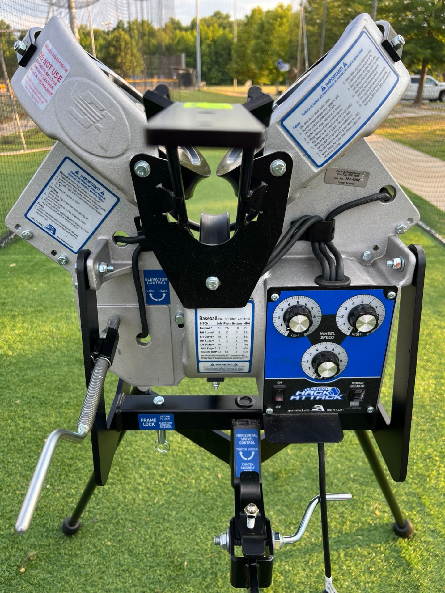Junior Hack Attack Pitching Machine Review – Monster Baseball